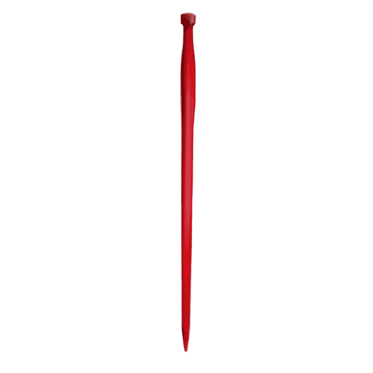 32" long 1,800 lb rated Bale Spear Tine (CONUS-1) - Messer Attachments