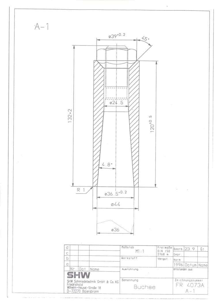 CON-1 Replacement Sleeve - Messer Attachments