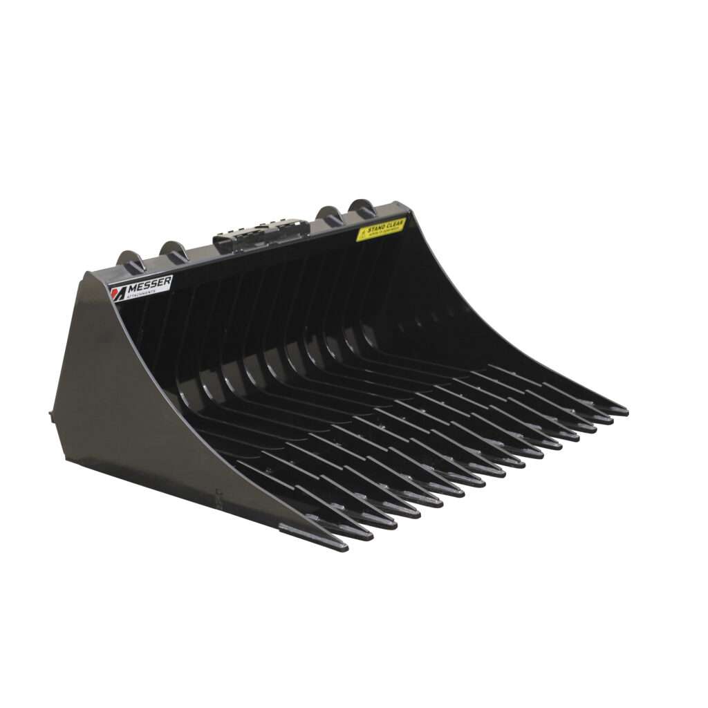 48" Rock Bucket - Messer Attachments