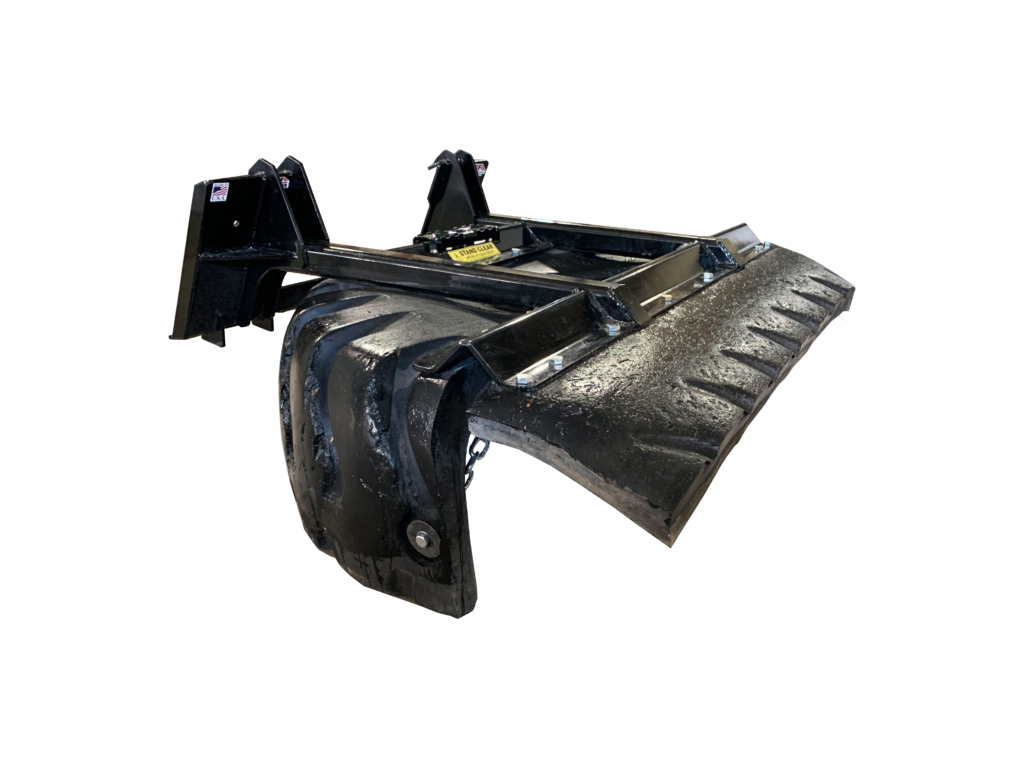 120" Manure Scraper with Back Scraper - Messer Attachments