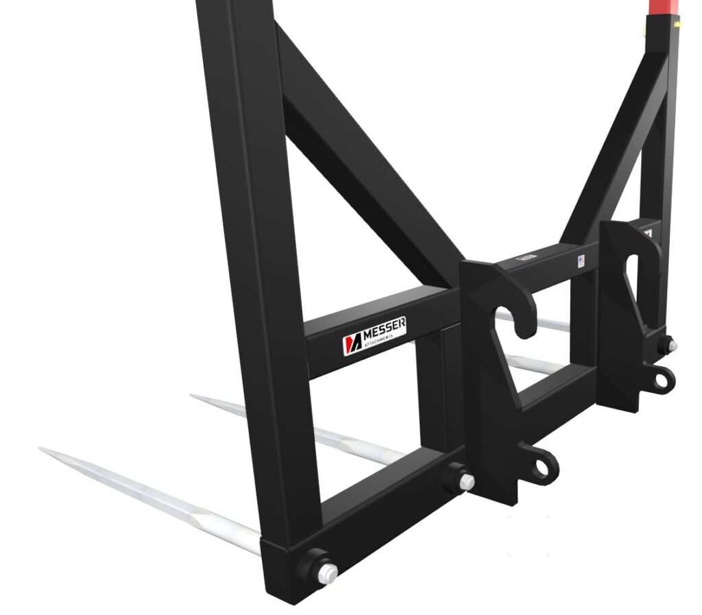 Square Bale Fork for JRB 500 - Messer Attachments
